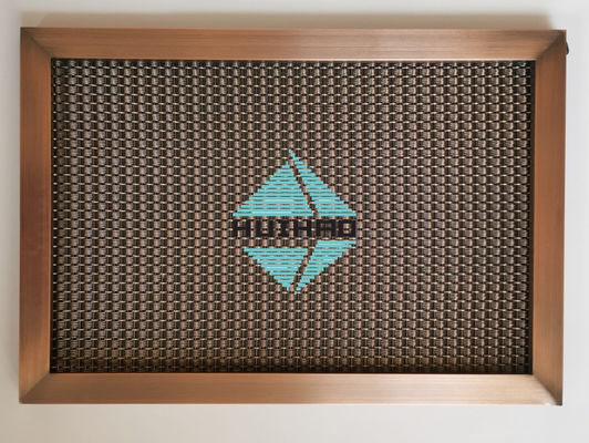 Customizable Copper Wire Mesh for Elevator Cladding