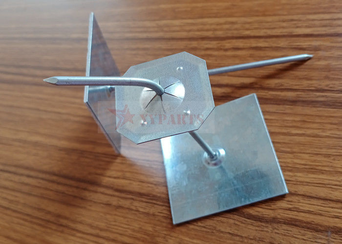 Galvanized Steel Self Stick Pins For Fixing Pre-Formed Insulation ...
