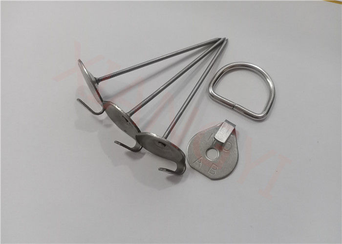 2 ½" X 14g Stainless Steel Lacing Anchors For Fastening Lagging To ...