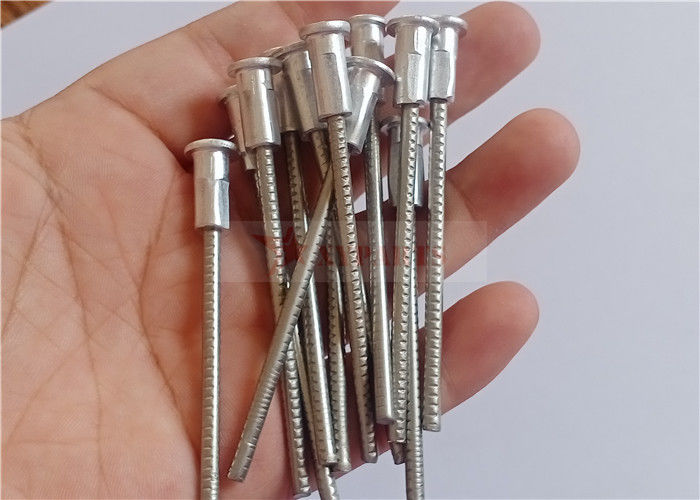 M3*75mm Bi-Metallic Cd Stud Welding Pins With Aluminum Flange For Sheet ...