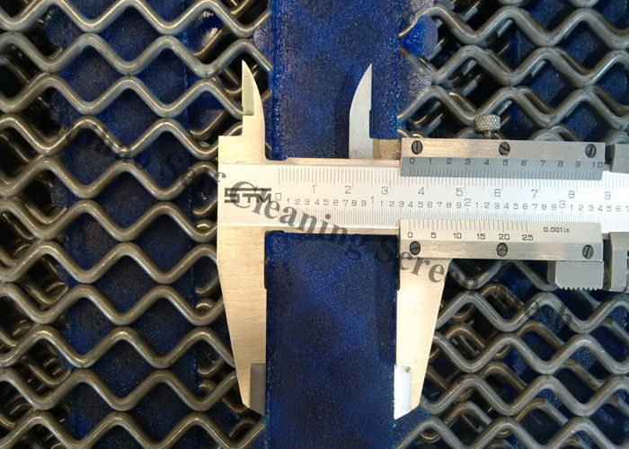 65 Mn Anti Clogging Seperator Mesh , Self Cleaning Screen Mesh For Crusher