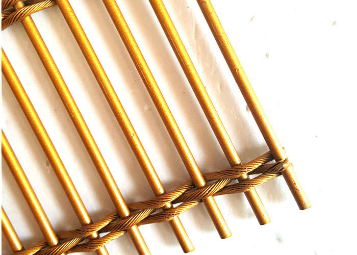 Archtectural Stainless Steel Cable Rod Wire Mesh for Armoires Decoration