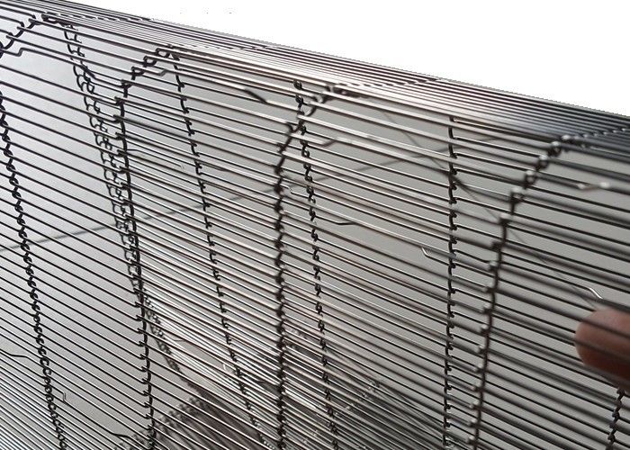 Flexible Series Stainless Steel Decorative Wire Mesh For Space Drapery