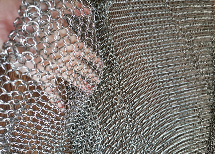 Stainless Steel Anti Cut Metal Ring Mesh Chainmail Mesh Use For ...