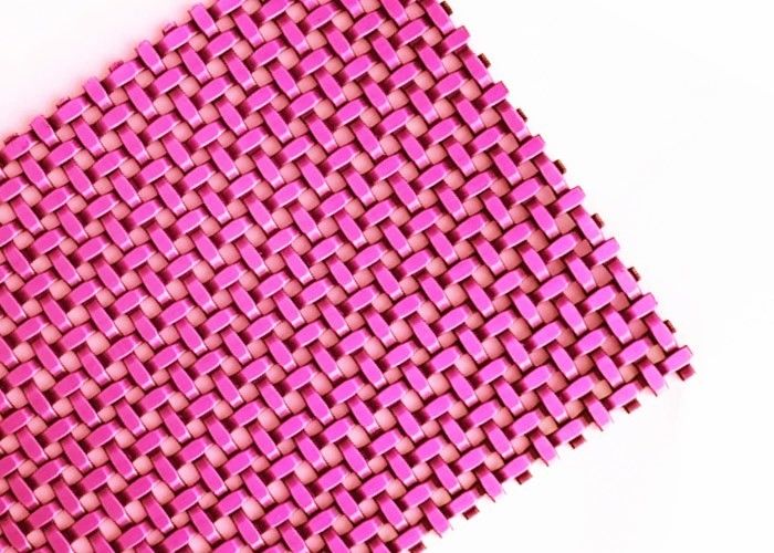SS304 Decorative Woven Wire Mesh Fabric For Kitchen Furniture Door And ...