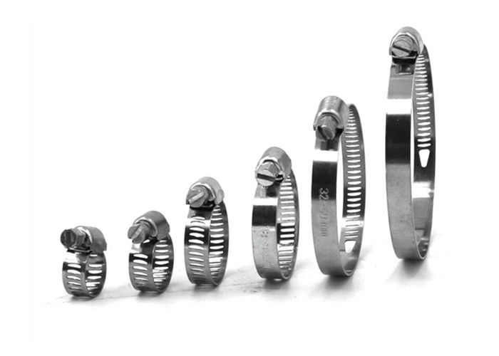 American Worm Type Pipe Clamp Collar Metal Clamping Band For Insulation ...