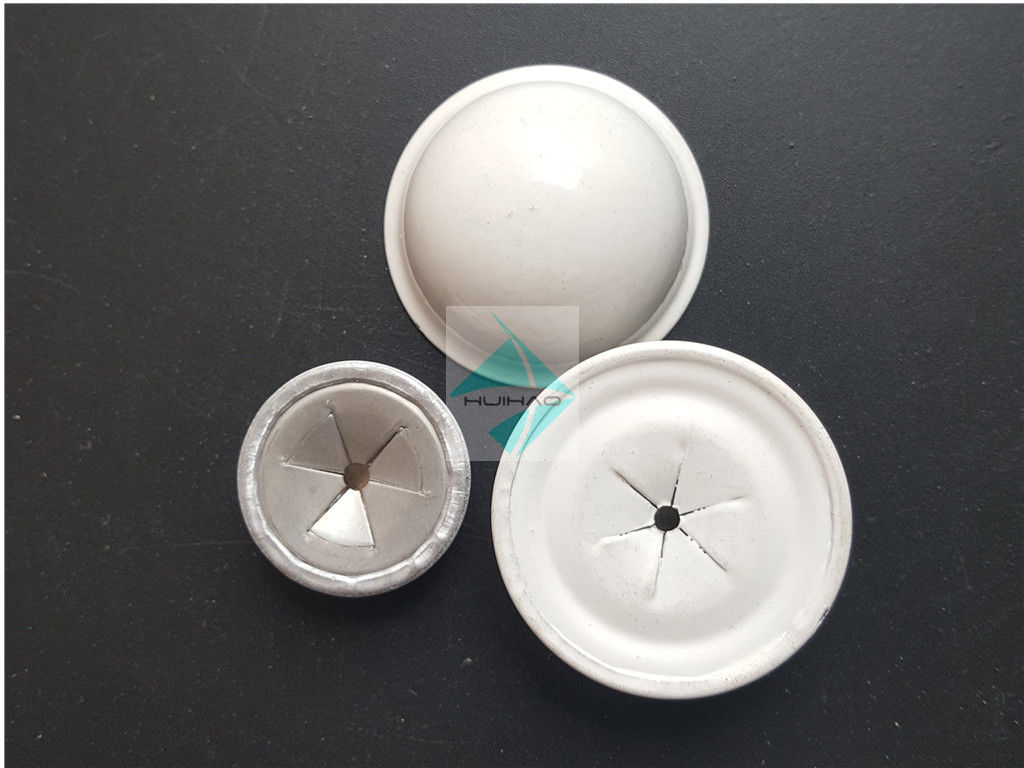 1 3/16" Diameter Galvanized Steel Self Locking Washer With Powder ...