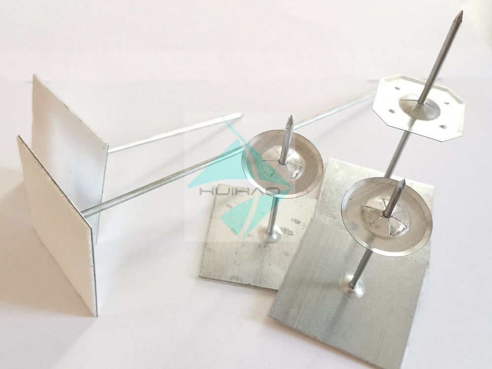 Double Face Tape Self Adhesive Insulation Pins 12Ga Dia With Clip Fix ...