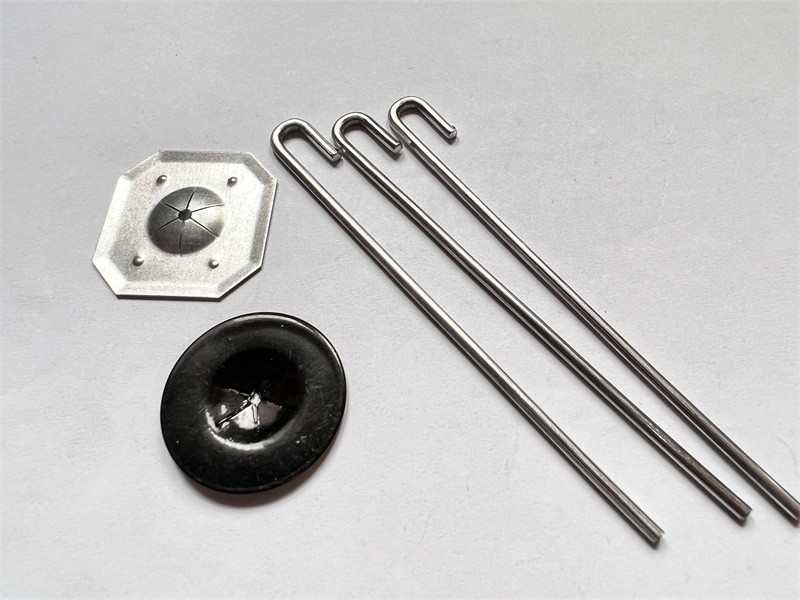 32mm Aluminum self locking speed Clips Fixing weld wire Mesh for solar ...