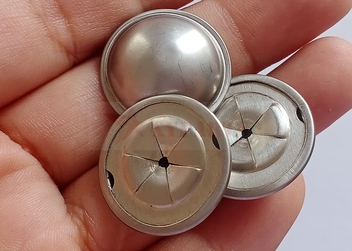 22mm Stainless Steel Self Locking Dome Caps for Insulation Pins