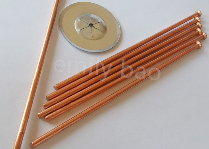 Cd Weld Stud-3mm Copper Plated Insulation Weld Pins With Flat End