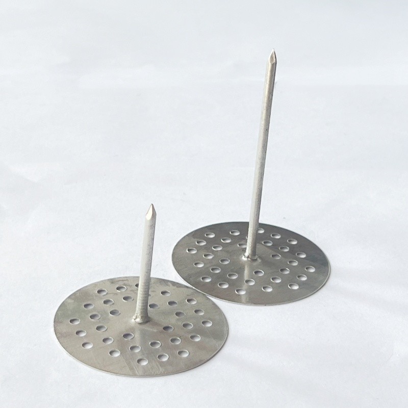 M3x75mm Galvanized Marine Insulation Pins with Perforated Base