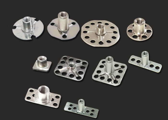 Perforated Base Threaded Collar Mounted, Internally Threaded Standoff ...