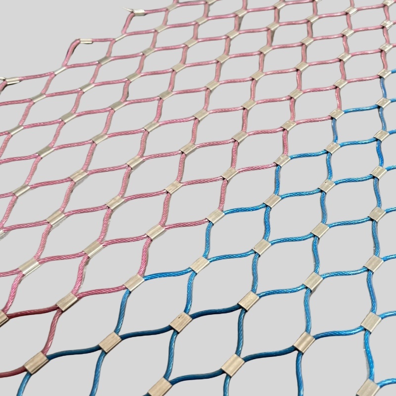 Flexible Stainless Steel Rope Mesh for Zoo & Fencing