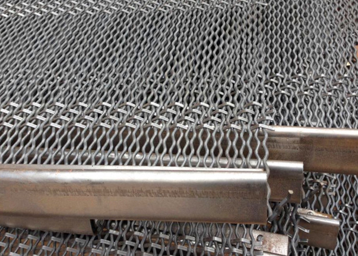 High Carbon Steel Anti Clogging Self Cleaning Screen Mesh For Mine Sieving