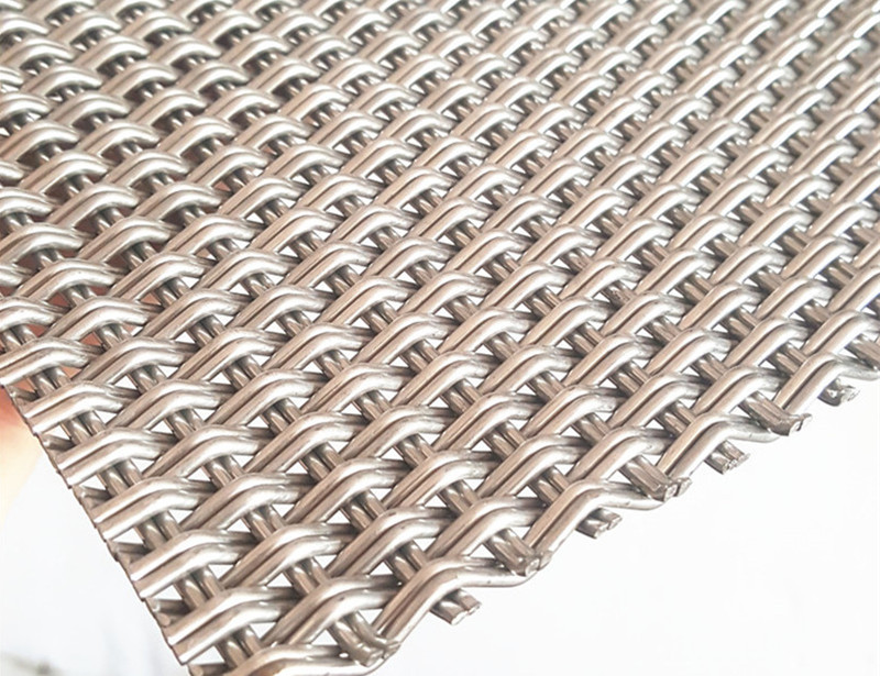 Gateway Mesh Architectural Wire Mesh , Elevator Cabs Fashioned Wire Mesh