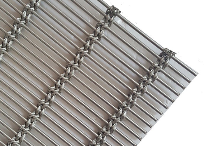 Construction Building Decorative Wire Mesh Facade, Decorative Cable ...