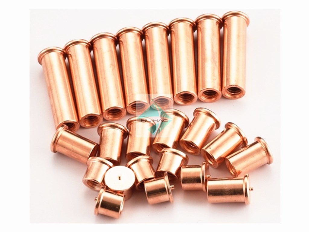 No Thread Flanged Stud Welding Pins M3 M10 Diameter With Chrome Nickle ...