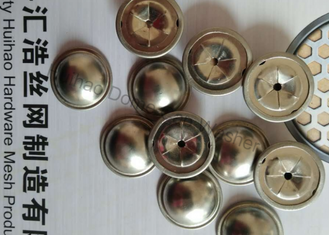 22mm Stainless Steel Self Locking Dome Caps for Insulation Pins