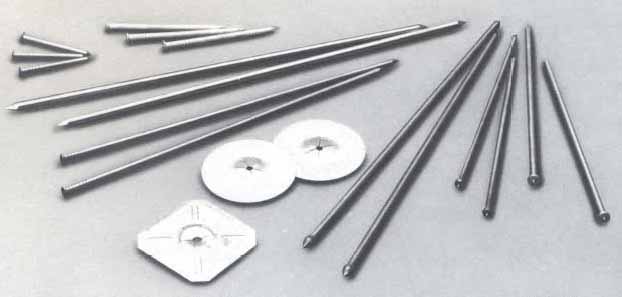 Huihao 3mm Dia Soft Galvanized Steel Nails As Insulation Stick Pins ...