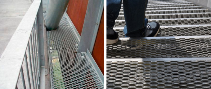 Galvanized Expanded Metal Catwalk Grip Strut Grating for Walkways And ...