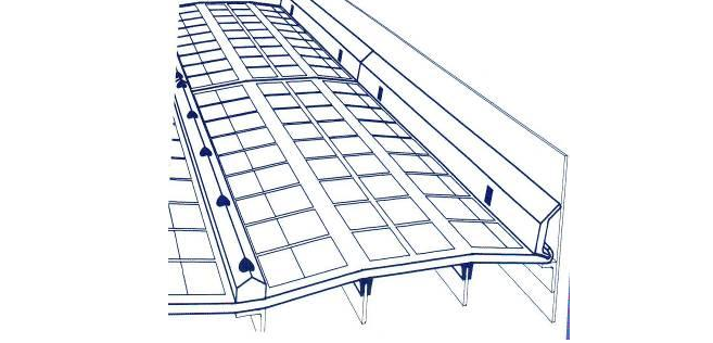Slotted Apertures Polyurethane Screen Mesh Panel Fit Cylindrical Quarry
