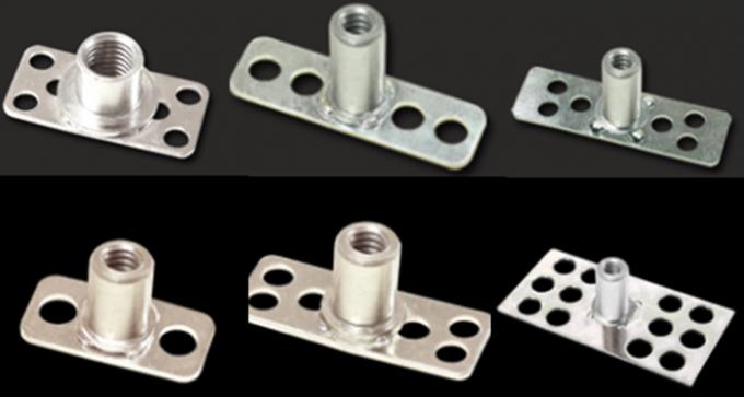 Perforated Base Threaded Collar Mounted, Internally Threaded Standoff ...