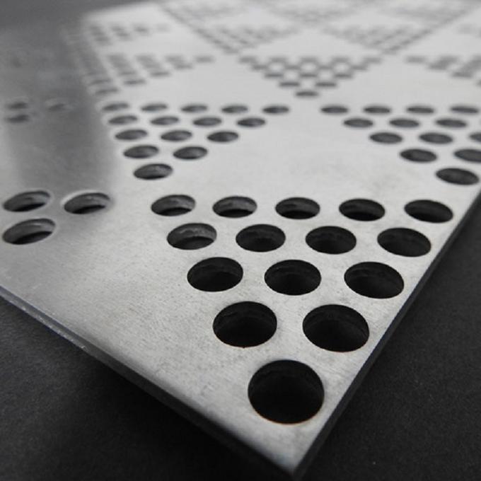 3mm SS Round Hole Perforated Metal Panels For Wall Panelling With ...