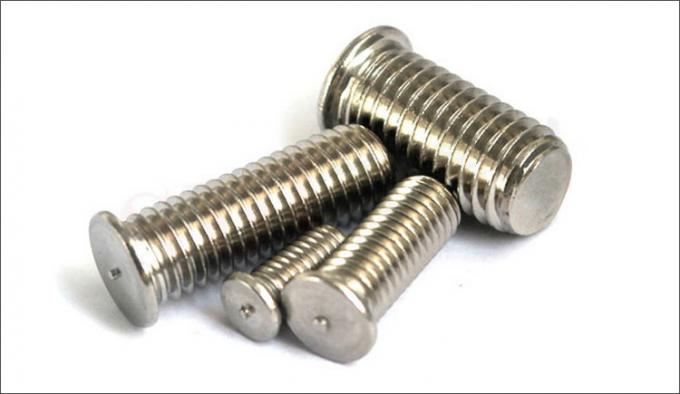 Flanged Stud Welding Pins With Thread, Capacitor Discharge Weld Screw ...