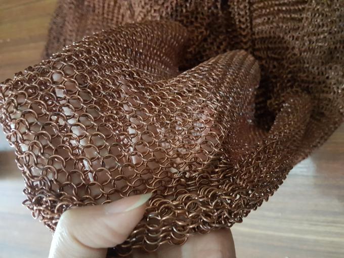316 Stainless Steel Chainmail Ring Mesh Use Water Features , Shower ...
