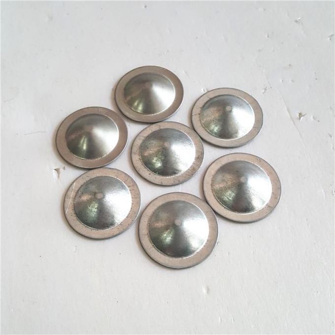 Aluminum 30mm Dome Cap , Capped Speed Washer For Perforated Base ...