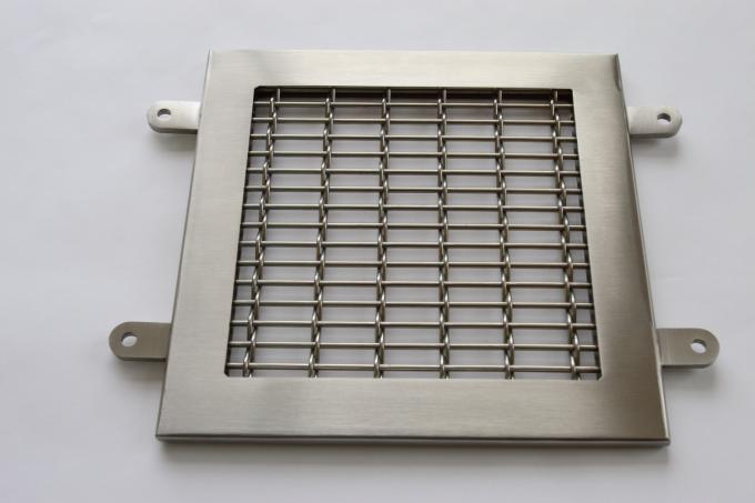 Elevator Cabins Decorative Wire Mesh Fabric For Metal Divider