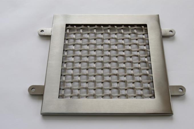 Elevator Cabins Decorative Wire Mesh Fabric For Metal Divider