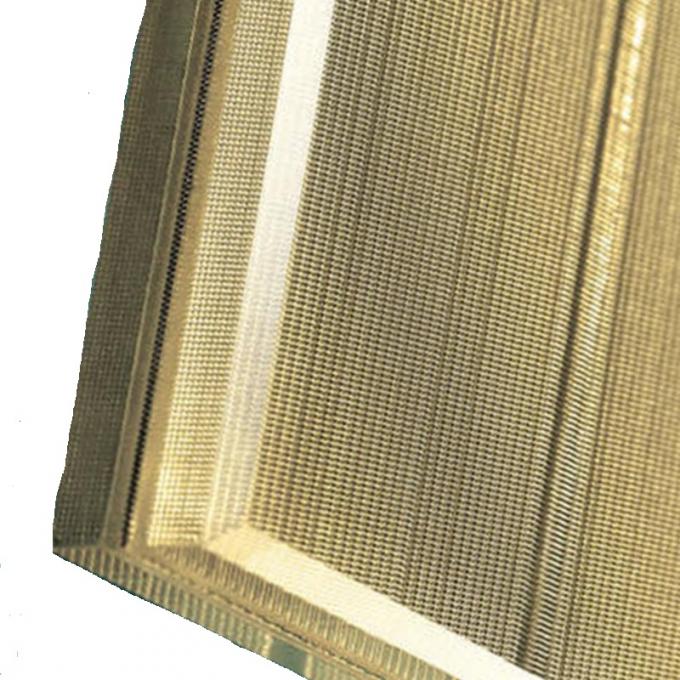 Copper Wire Material Glass Laminated Architectural Wire Mesh Is For ...