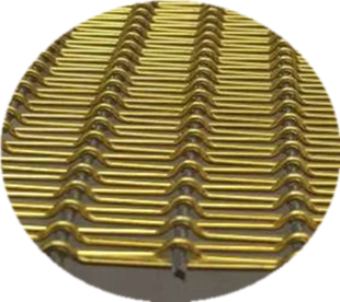 Decorative Wire Cladding Woven Metals , Architectural Metal Wire Mesh ...