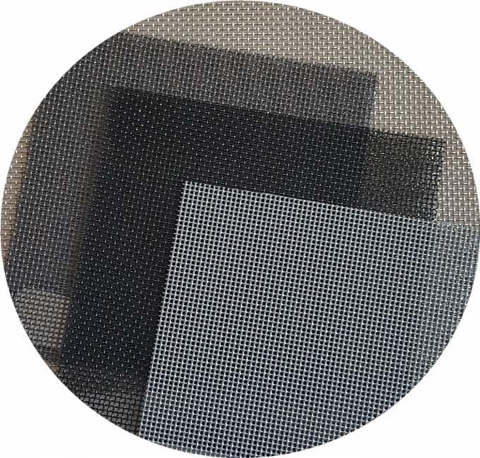 1200x2000MM Stainless Steel Wire Mesh With Black Color For Window Mesh ...