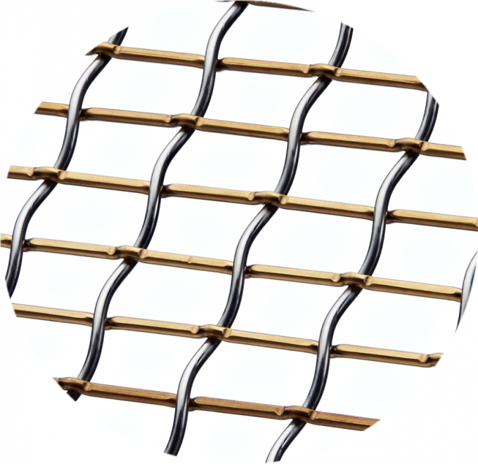 Stainless Steel Decorative Wire Mesh With Aluminum Alloy Frame For ...
