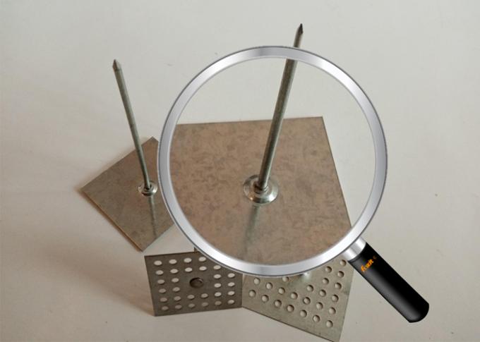 Stainless Steel Self Adhesive Insulation Pins / Self Stick Insulation ...