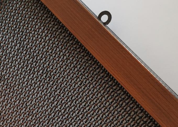 Cable Rod Architectural Wire Mesh Fabric For Facade Cladding Or Room ...