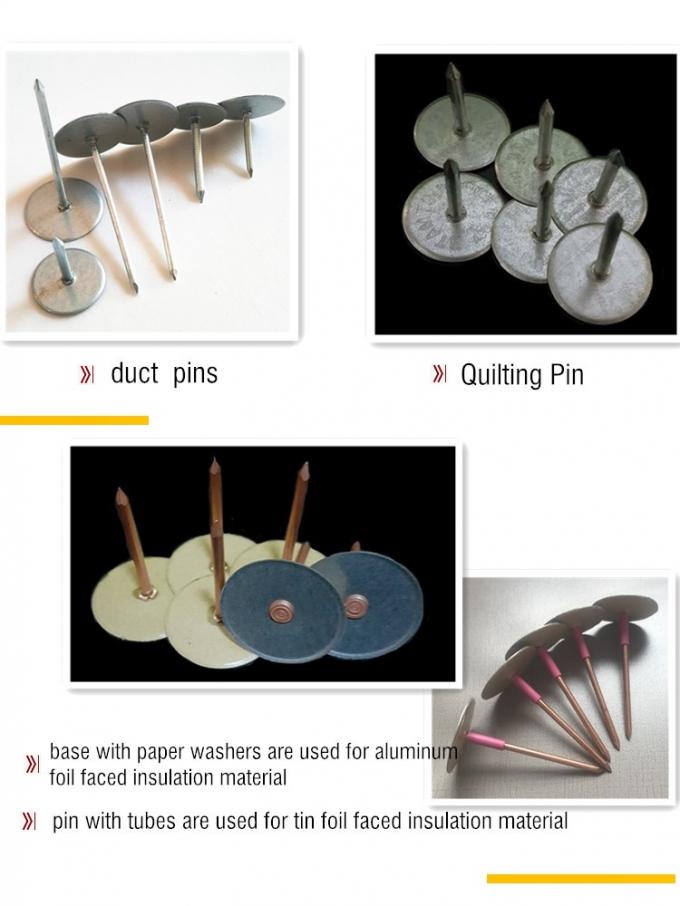 30mm Round Base Stud Welding Pins for Pipe Insulation