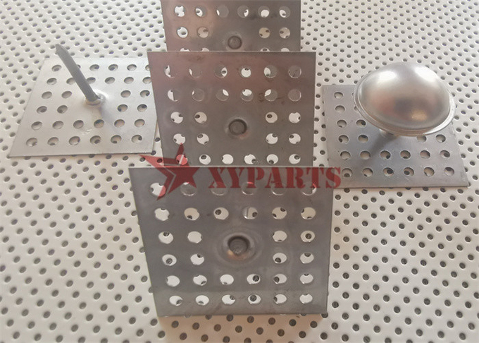 12 Ga Galvanized Steel Perforated Insulation Hangers For Air System