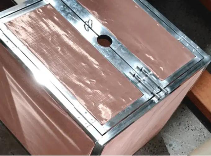 Copper Wire Mesh Magnetic Field Shielding Signal Faraday Cage