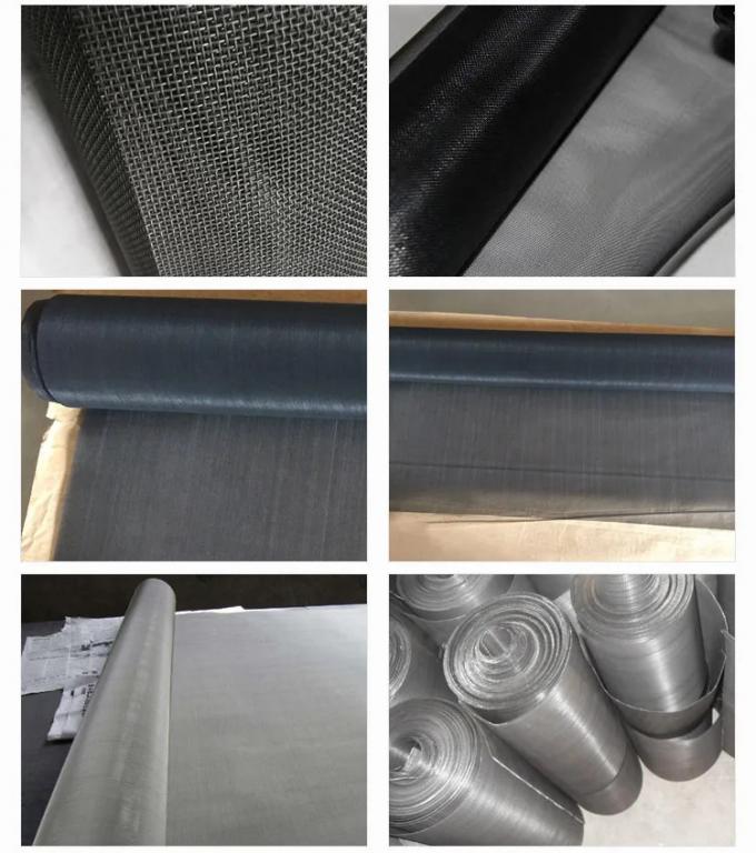 8 Mesh 0.5mm Titanium Wire Mesh For Wastewater Treatment