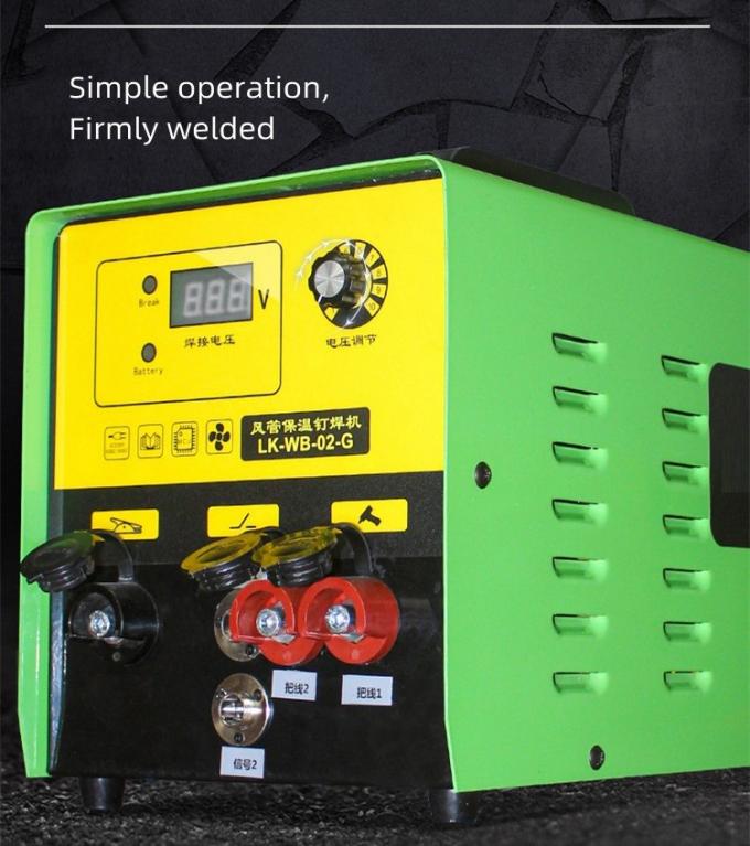 Air Duct Ventilator Weld Pin Capacitance Energy Storage Double Guns Welder