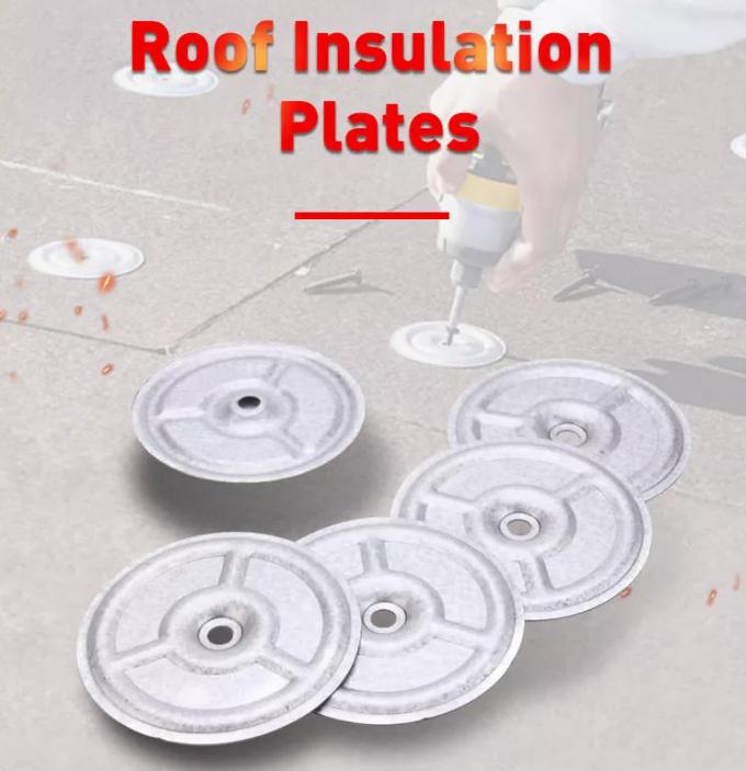 2.83 Inch Diameter Roofing System Insulation Fastening Plates