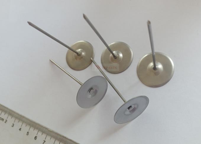 76.2mm 12ga Stainless Steel Quilting Pins With Self Locking Speed Washers