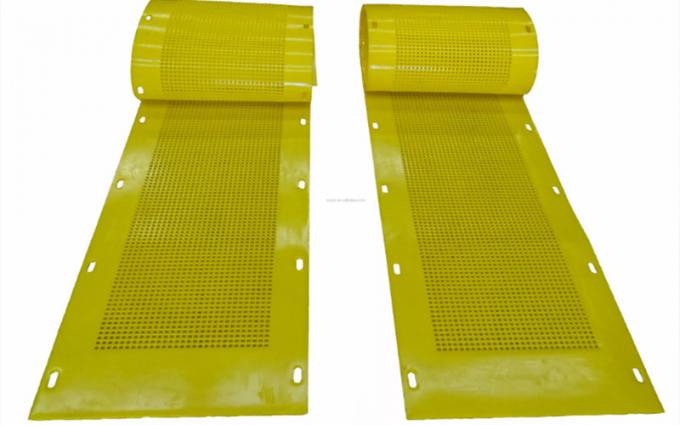 Coal Mining Urethane Screen Panels Oem Size Vibrating Sieve Met Flip Flop