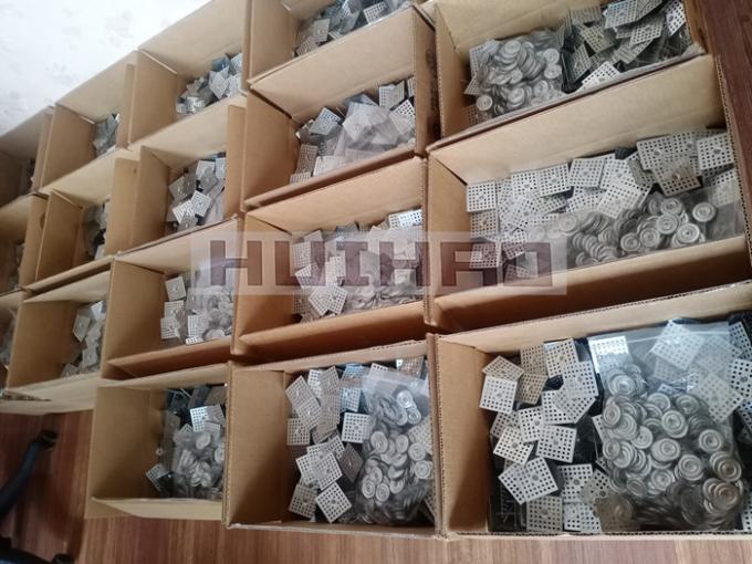 12 Gauge Insulation Pin Bonding Fasteners With Perforated Base