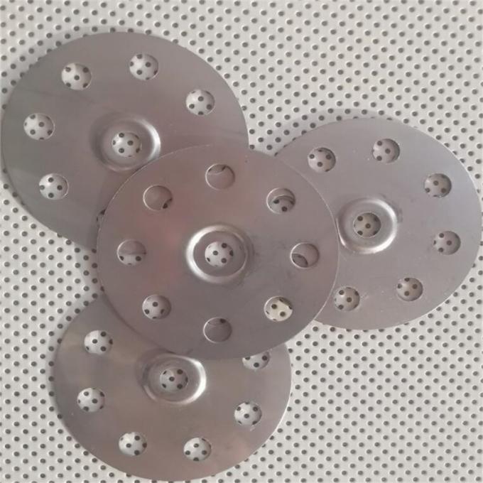36 MM Perforated Insulation Disc Washers PACK X 50 For Fixing Boards