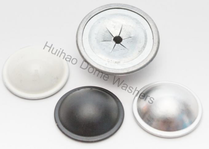 Weld Pins Lacing Anchors Metal Self Locking Washers To Cover The Nail Point